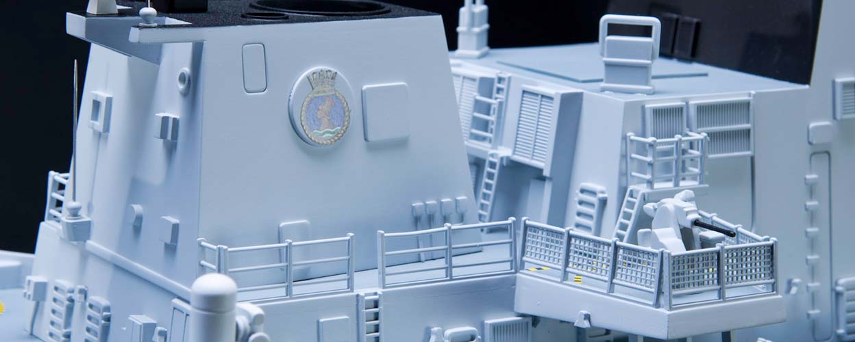 Type 45 Destroyer - Defence Exhibition Model