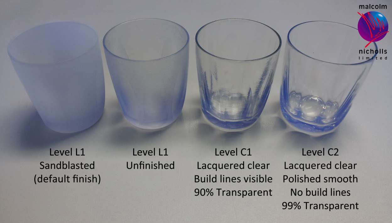 Clear 3D Printing & SLA Parts - MNL